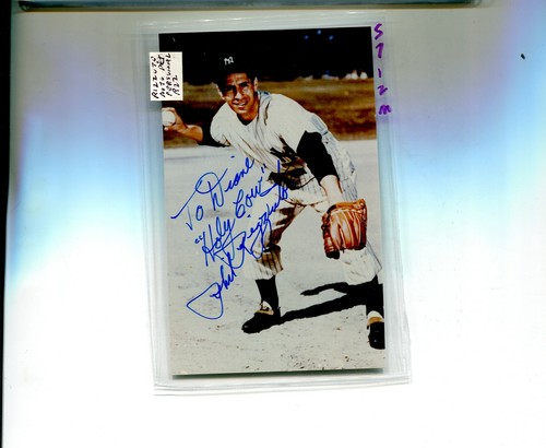PHIL RIZZUTO 3 BY 5 AUTOGRAPH PERSONALIZED PHOTO YANKEES HOLY COW | eBay