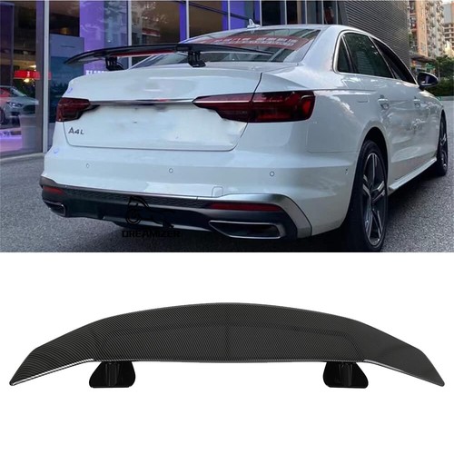 For Audi A3 S3 A4 S4 A5 S5 Carbon Fiber 47" GT Rear Trunk Roof Spoiler ...