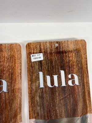 New Lula Hair Extensions. Set of 2. Sandy brown with blonde highlights ...