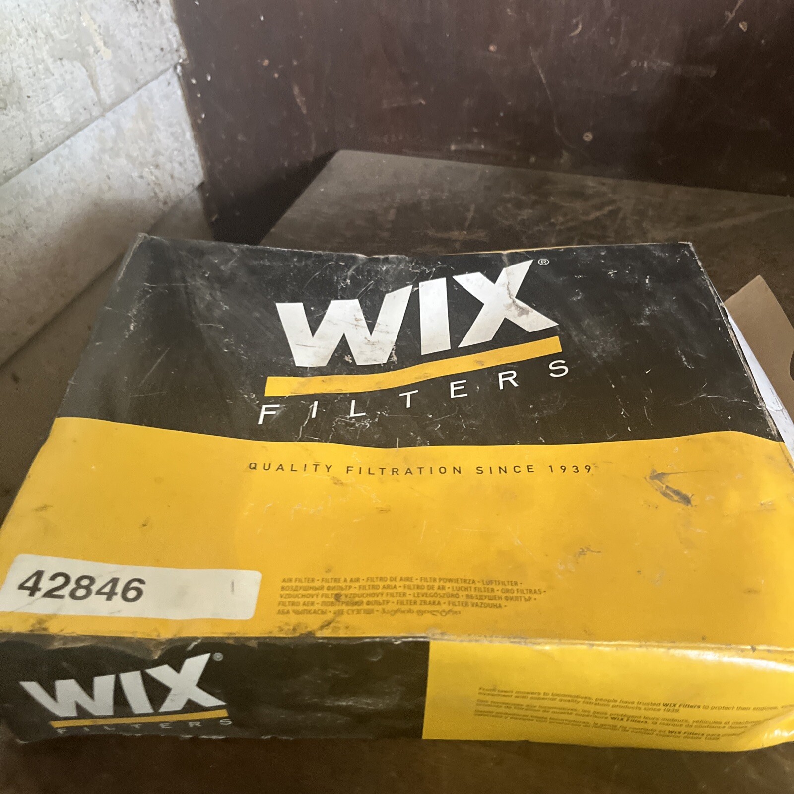 NOS WIX 42846 Air Filter Panel | eBay