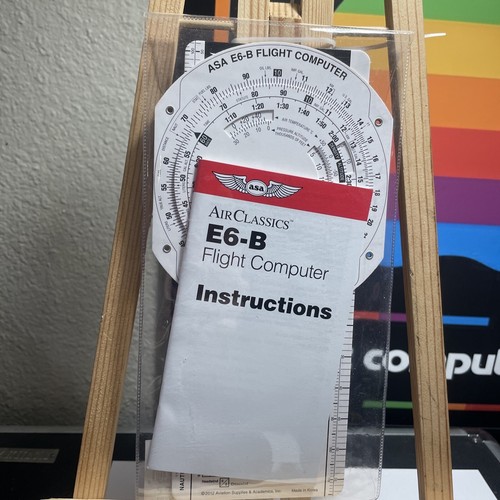 ASA-E6B-P Paper Flight Computer 855734008408| eBay