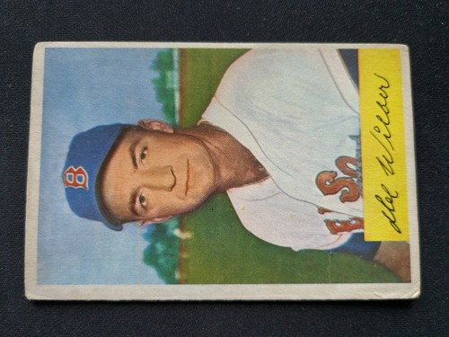 1954 Bowman Baseball Card # 178 Del Wilber - Boston Red Sox (VG) | eBay