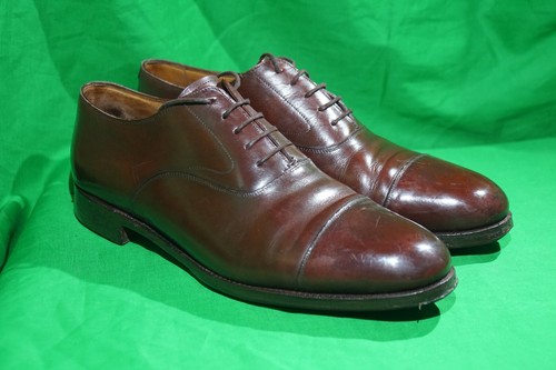 Meermin Mallorca Cap Toe Brown Calf Ultraflex Mens Size 10.5 101198 EUC ...