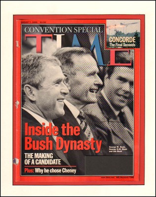 GEORGE W. BUSH - MAGAZINE SIGNED | eBay