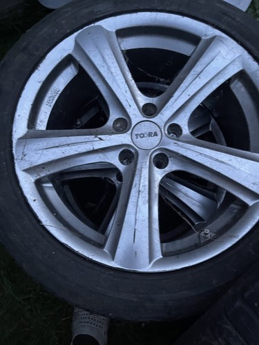 3 Toora Alloy Wheel 18 Inch With Tires 4mm TIRE MAY NOT BE GOOD | eBay UK