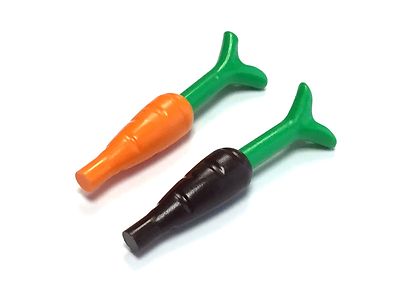 LEGO 33172c01 Carrot with Bright Green Top (33172 / 33183) - FREE P&P ...