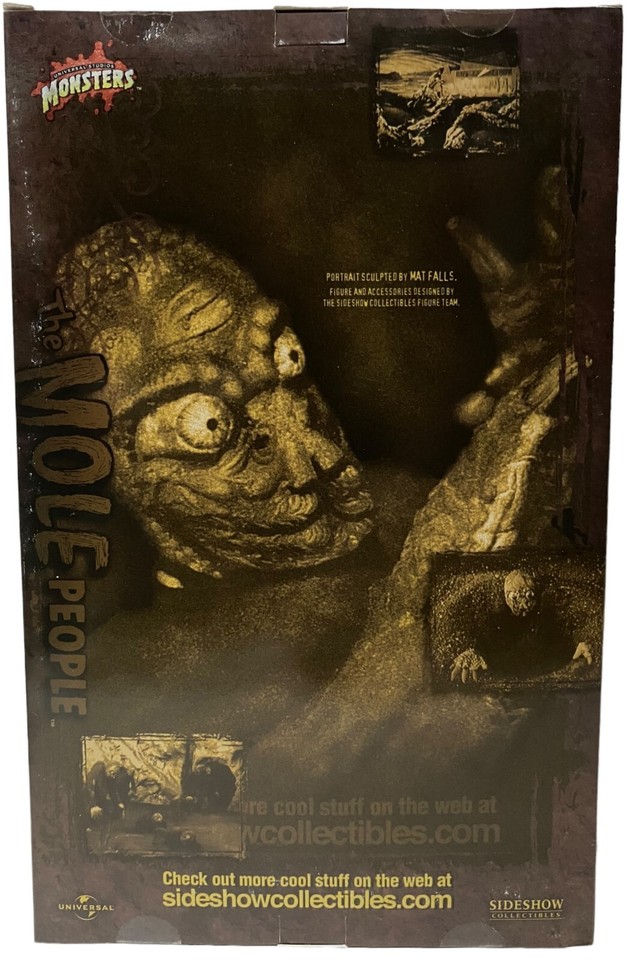 Sideshow Universal Monsters 12" Mole Man Figure NEW 2003 From Mole ...