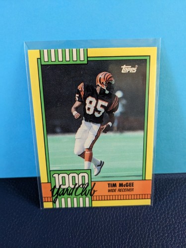 1990 Topps - 1000 Yard Club #15 Tim McGee. Free Shipping. NM-MT | eBay