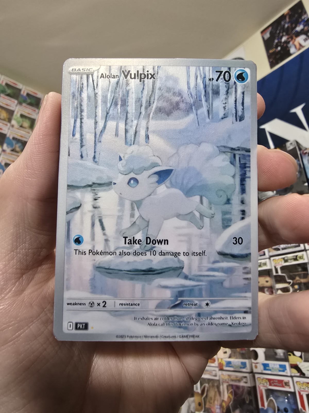 NEW! Alolan Vulpix Pokémon TCG POCKET Illustration Rare *SEE DESC* | eBay