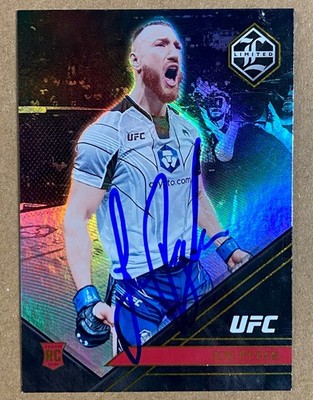 UFC/MMA STAR- JOE PYFER AUTOGRAPH 2023 PANINI CHRONICLES LIMITED RC ...