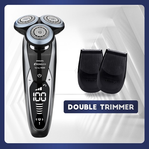Philips Series 9000 Shaver 9850 Men's Electric S9733 Digital Display ...