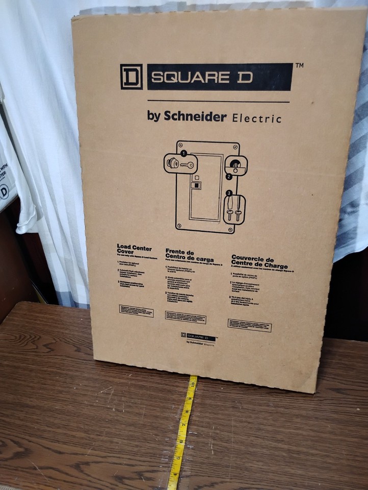 Square D QOC24UF Electrical Panel, QO Load Center Panelboard Cover New ...