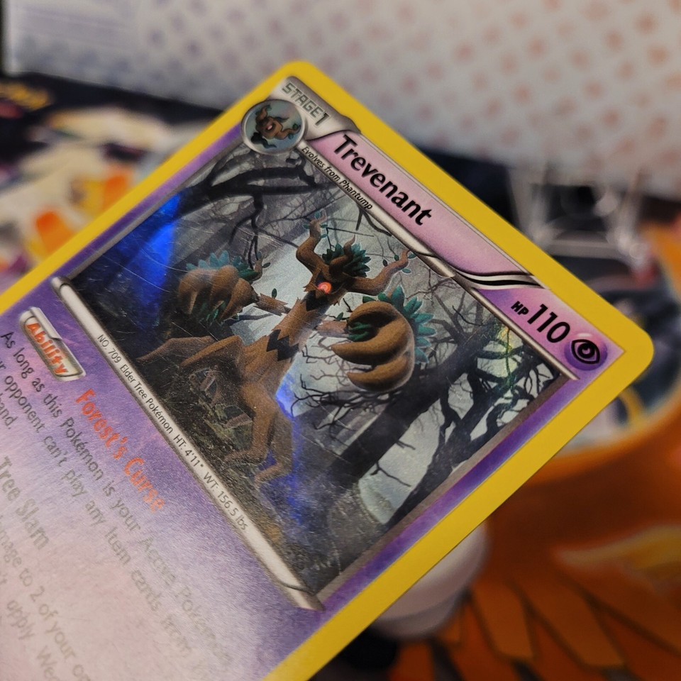 Pokemon Trevenant 55/146 XY Holo Rare Card - LP | eBay