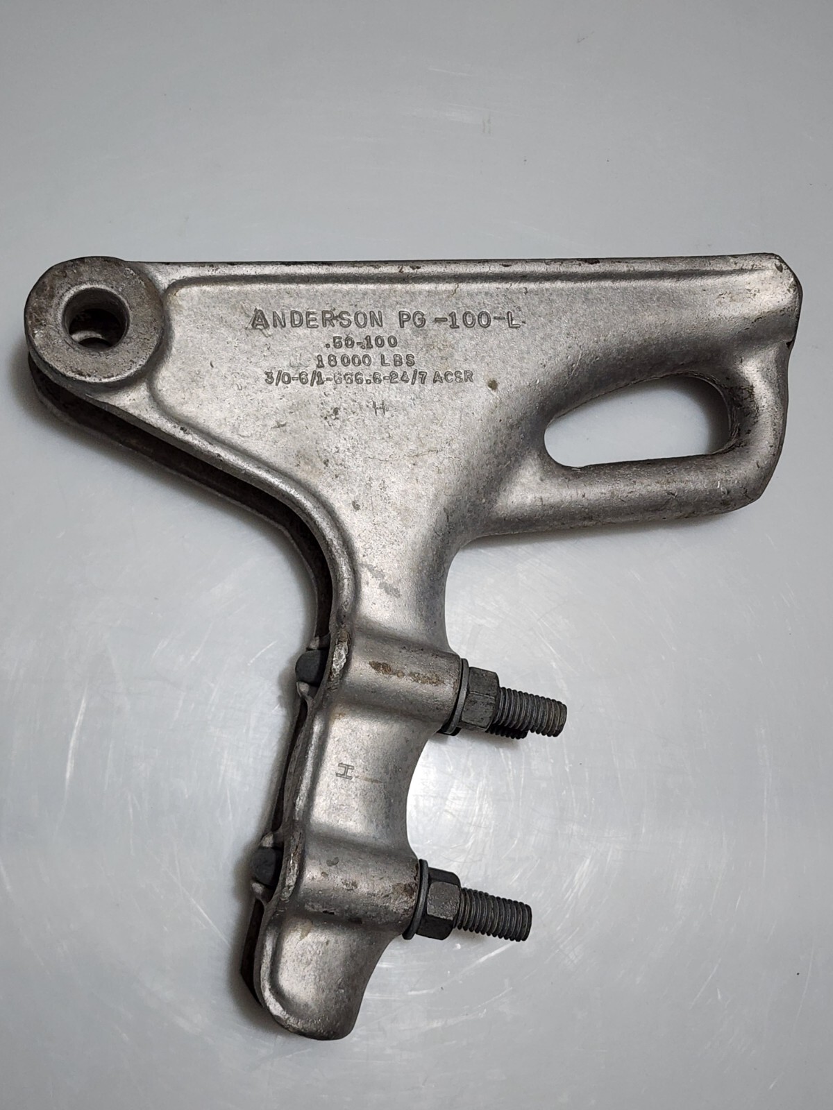 Anderson Quadrant Strain Clamp, PG-100-L, Aluminum 18,000 lb | eBay