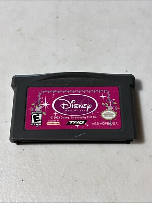 Disney Princess (Nintendo Game Boy Advance, 2003) GBA TESTED WORKS ...