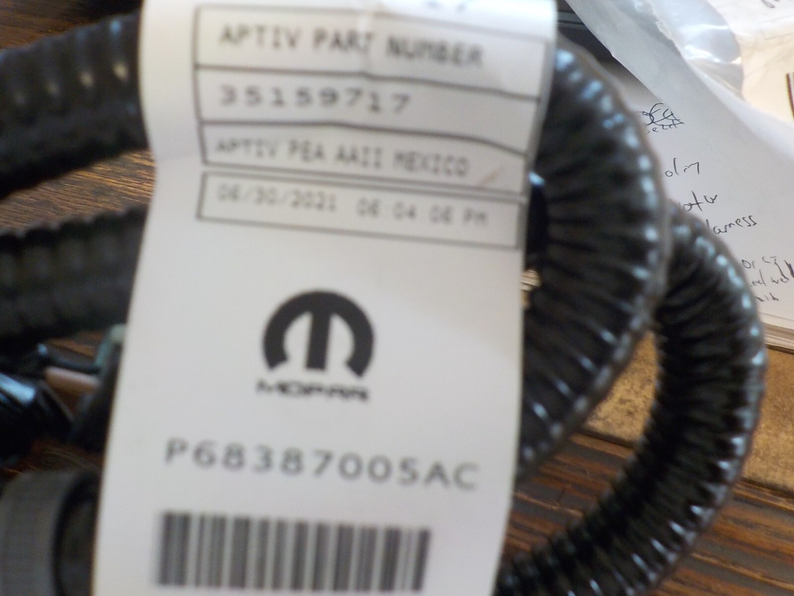 Multi-Purpose Jumper-Laramie, VIN: J Mopar 68387005AC | eBay