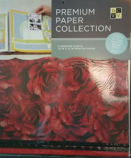 DCWV Premium Paper Collection Paper Stack (5- 12x12 Premium Sheets) | eBay