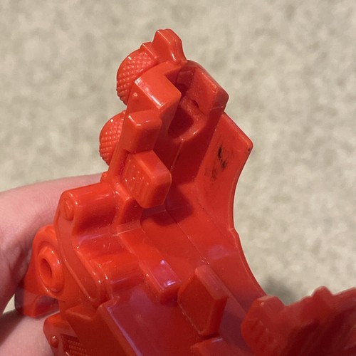 Beyblade Red Bey Support Shooter Grip Gun Launcher With Red Ripcord | eBay