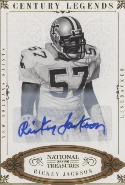 2012 Panini National Treasures - Legends Rickey Jackson #181 Century ...