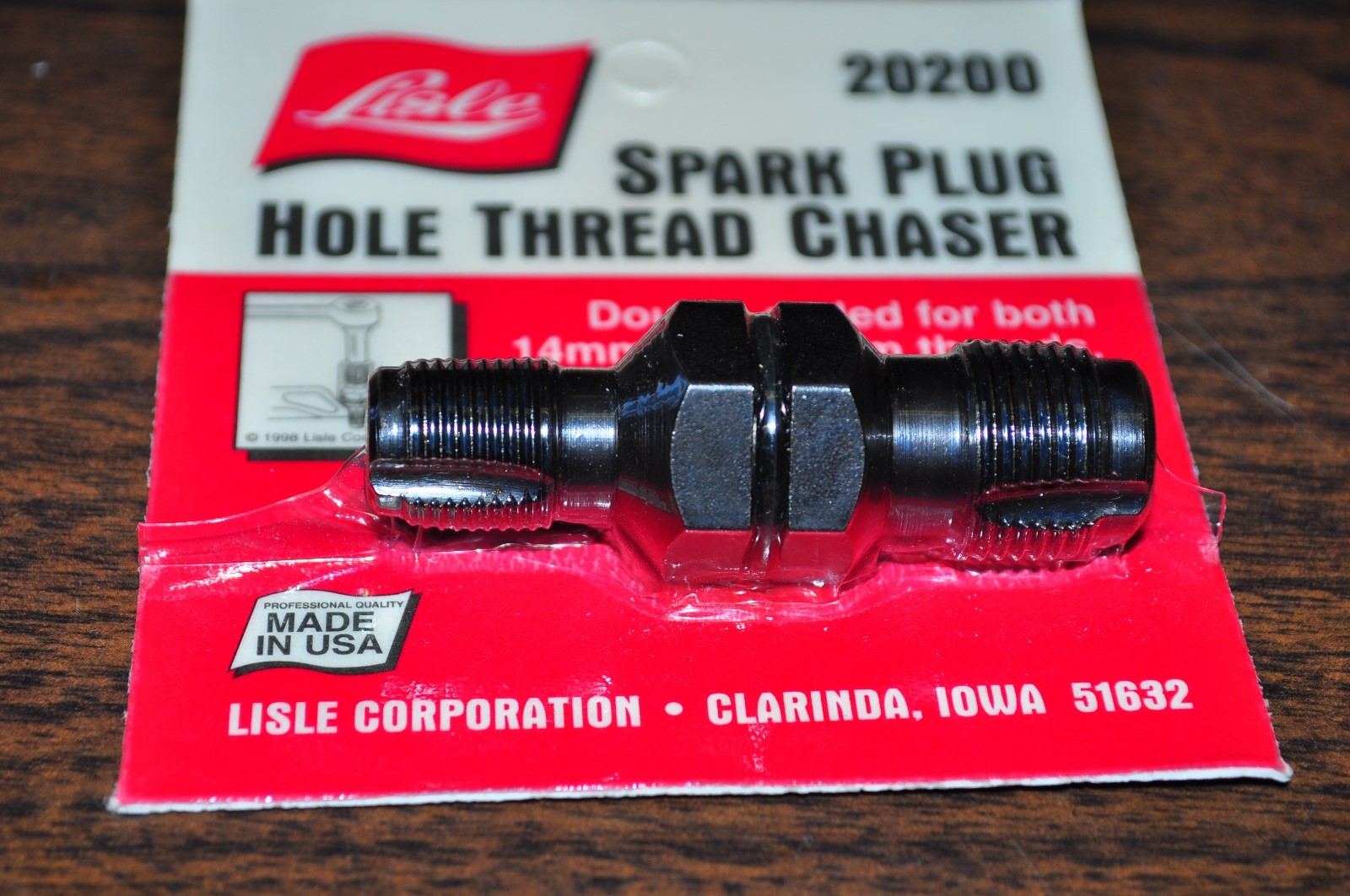 Lisle Lis20200 Spark Plug Hole Thread Chaser for sale online | eBay