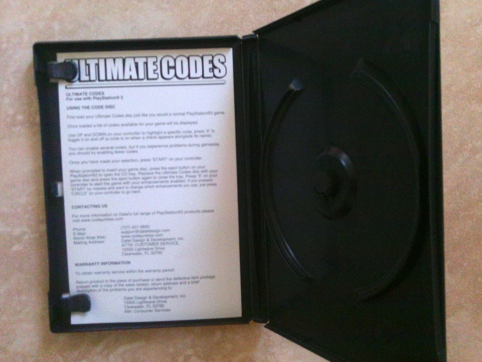 Action Replay Ultimate Codes Grand Theft Auto San Andres PS2 (CASE ONLY ...