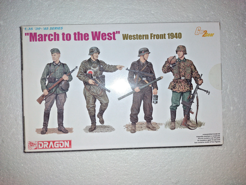 Dragon 1/35 6703 WWII German Infantry "March to the West" (Western ...