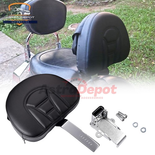 Black Driver Backrest Kit For Victory Cross Country Tour Magnum 8 Ball ...
