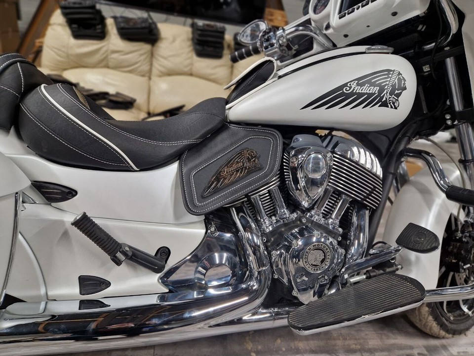 2014-2024 Indian Chief Vintage Chieftain Roadmaster Engine Heat Shield ...