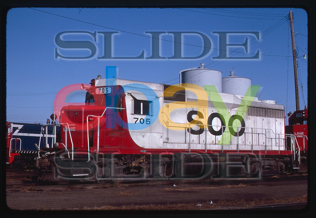 Original Slide SOO LINE GP30 #705 Shoreham Minneapolis MN 1983 ...