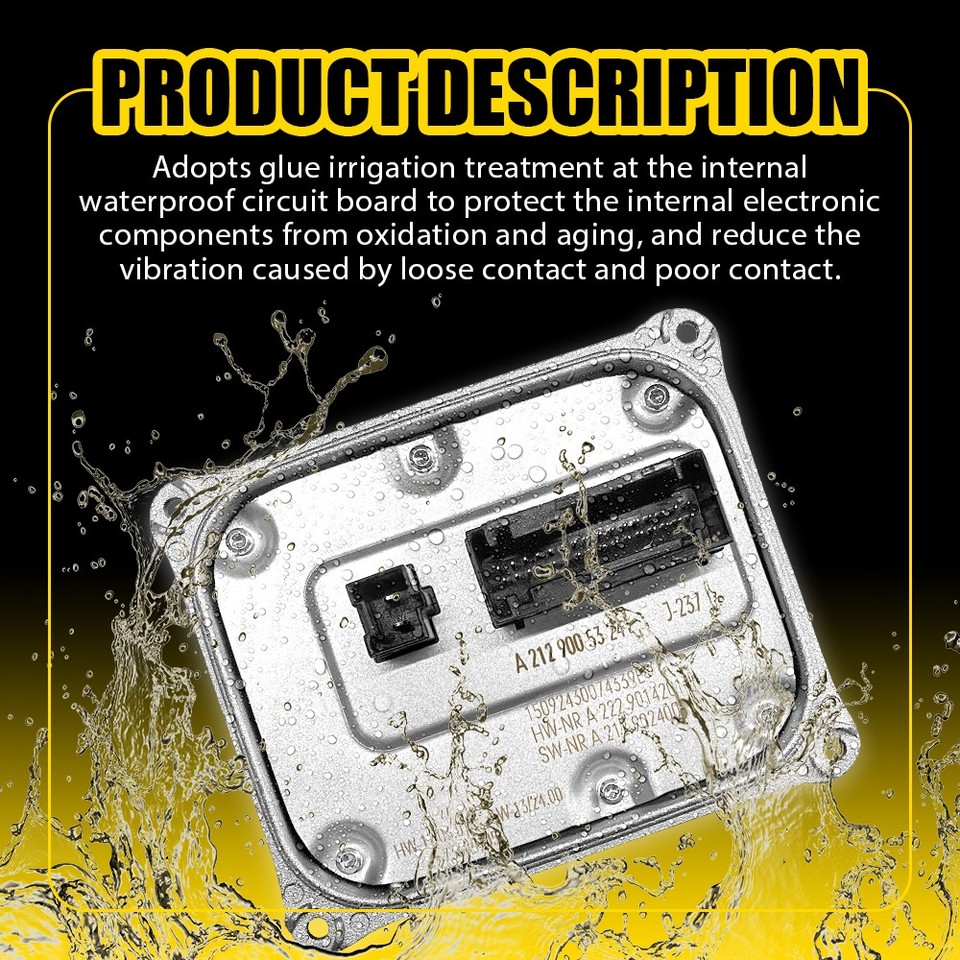 Ballast Control UNIT LED Headlight 1PC Fit 2014 2015 2016 Mercedes-Benz E400 E63 | eBay