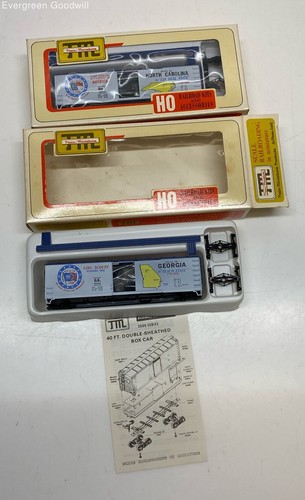 Train Miniature Assembly Kit HO Scale- Rhode Island Wood Side Car | eBay