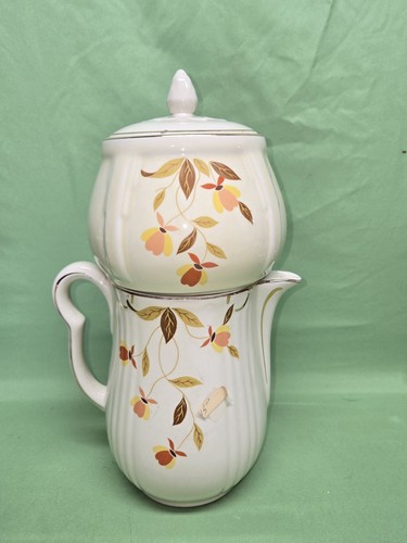 Vtg Hall’s Superior Quality Mary Dunbar Jewel Tea Autumn Leaf Drip ...