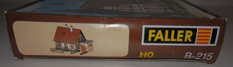 Faller HO Scale Timbered House with Garage Kit #B-215 NEW | eBay
