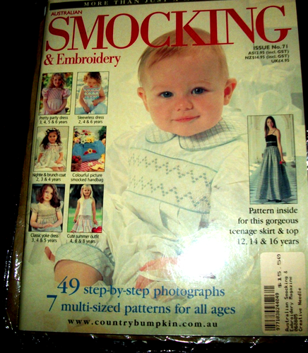 Australian Smocking & Embroidery Magazine Issue 71 | eBay