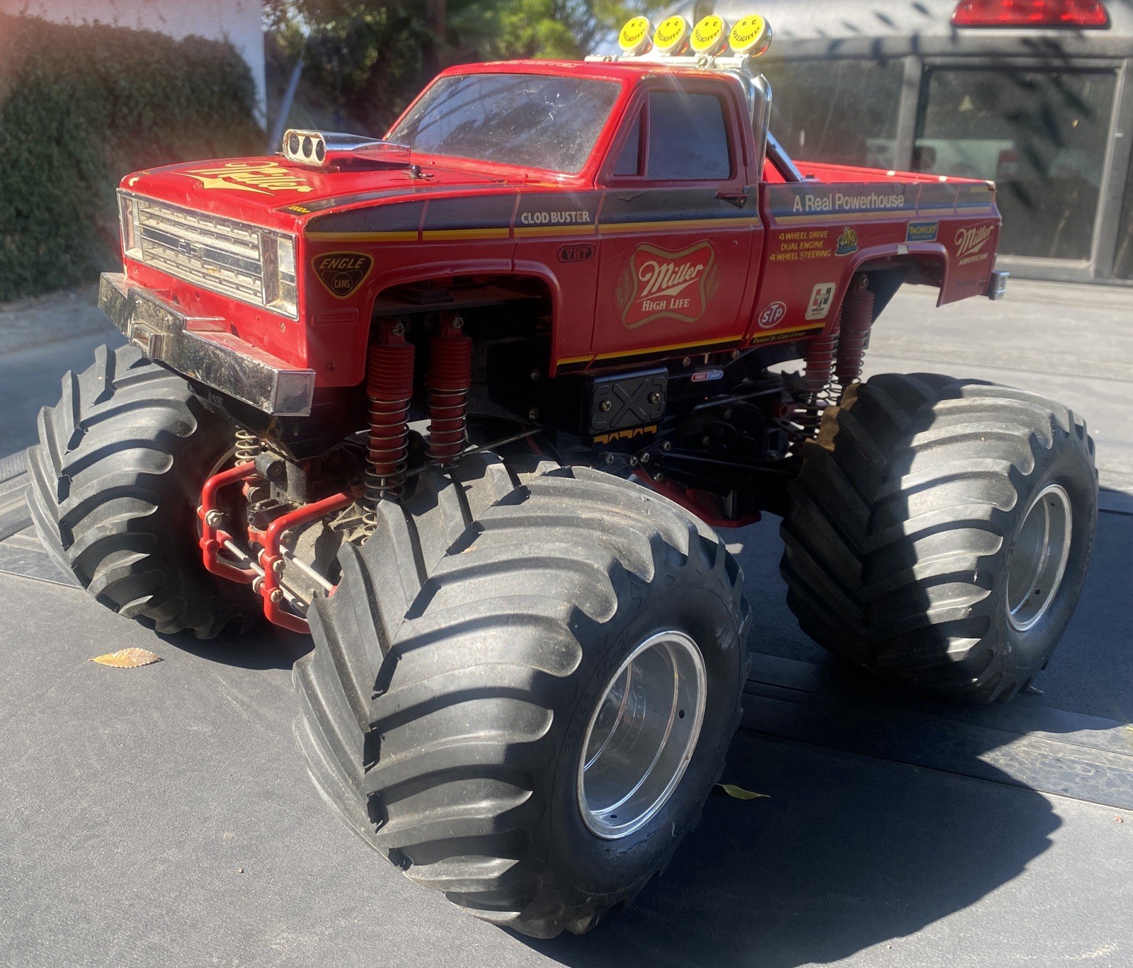 Vintage Original 1987 Tamiya CLOD BUSTER 1/10 R/C Truck! Nice | eBay