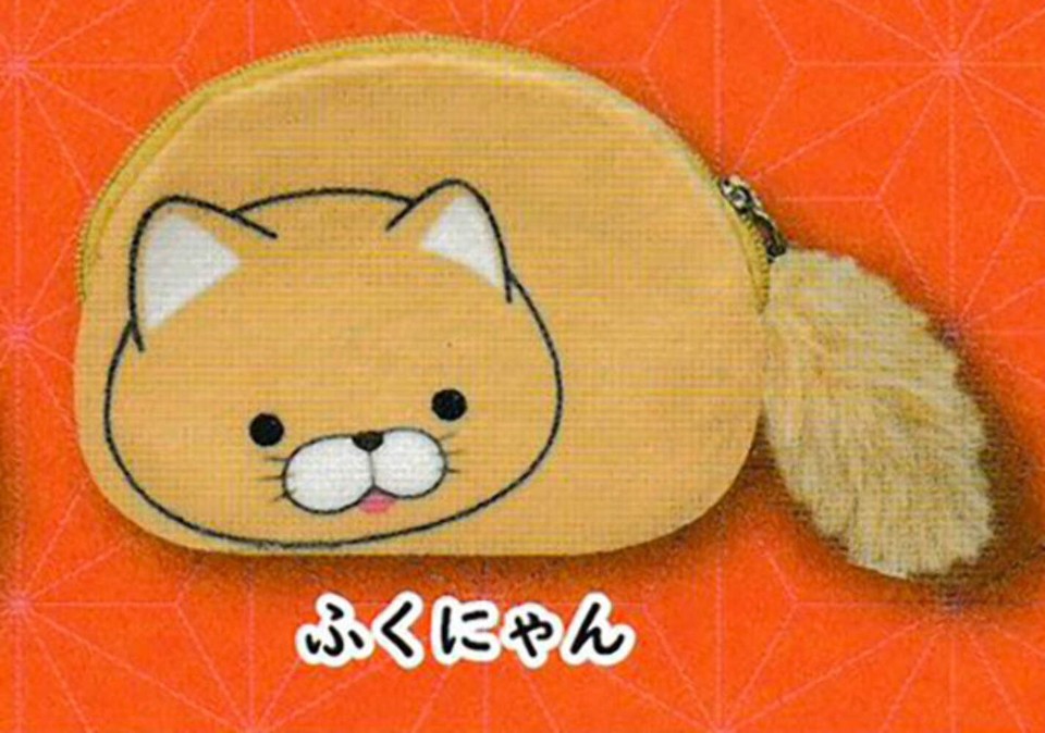 Higemanju Cat Fluffy Tail Zipper Plush Pouch Gashapon Complete Set ...