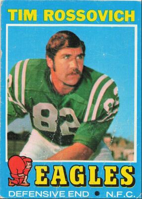 1971 Topps Tim Rossovich Philadelphia Eagles #116 | eBay