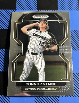 2022 Prizm Draft Picks Baseball Base #PDP146 Connor Staine - UCF ...