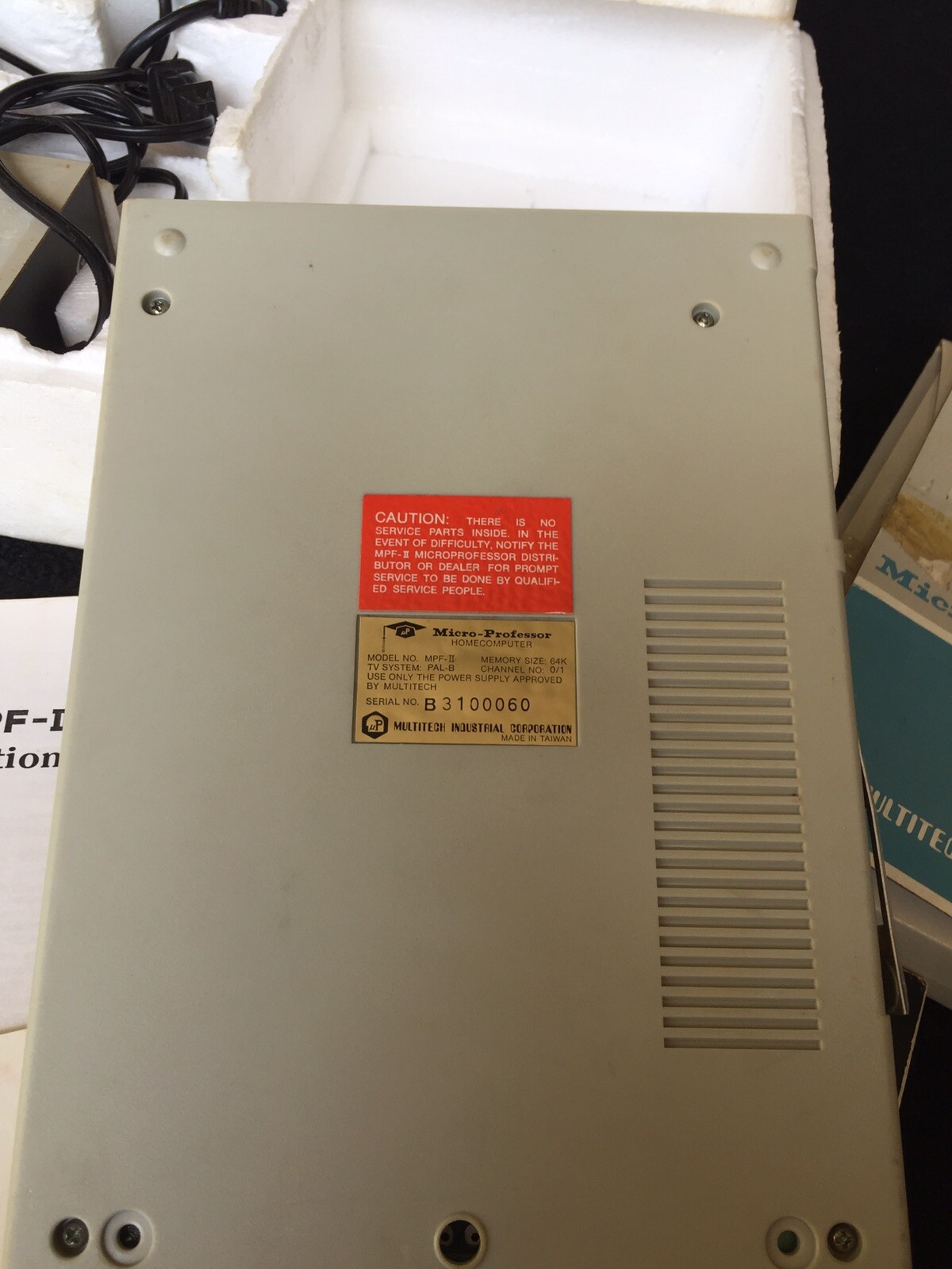 Multitech Microprofessor II - MPF-II | eBay