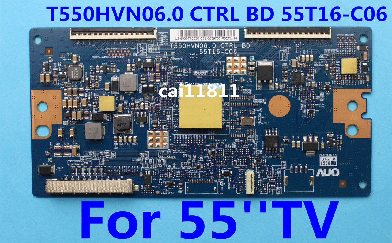 Sony KDL-55W700B KDL-55W800B T-Con Board AUO T550HVN06.0 55T16-C06 55 ...