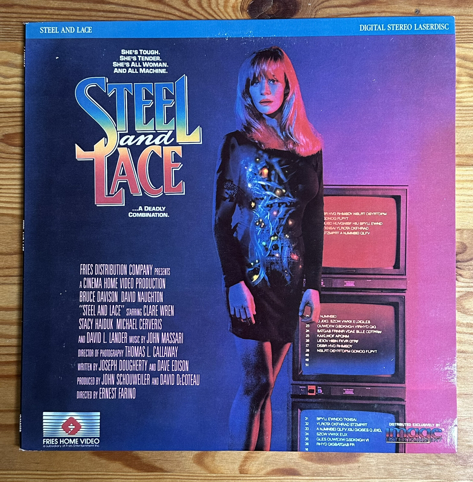 Steel and Lace (1991) Laserdisc Rare EX 14381819564| eBay