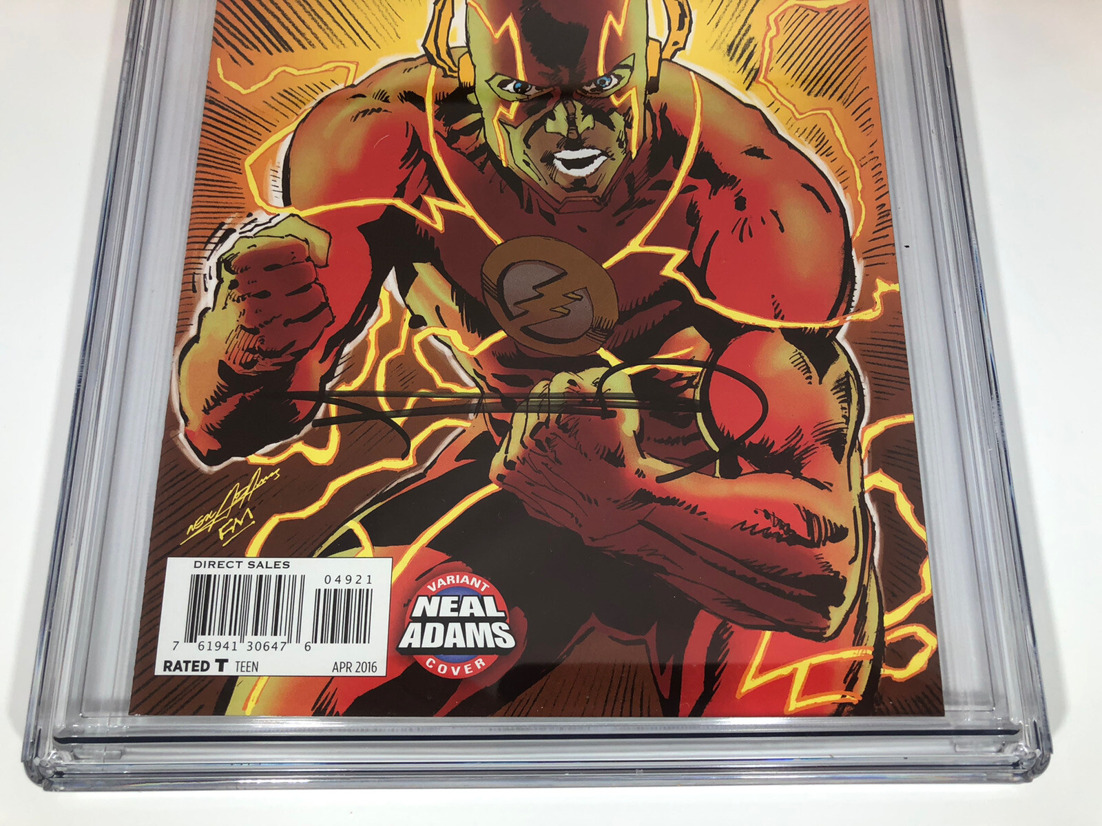 Flash 49 CGC 2XSS 9.8 Neal Adams Frank Miller Variant Cover 2016 ...