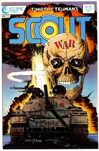 Scout #21 VFNM 9.0 1987 Timothy Truman Cover | eBay