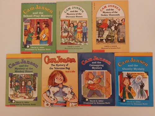 Lot of 7 Cam Jansen Chapter Books Scholastic RL3 | eBay