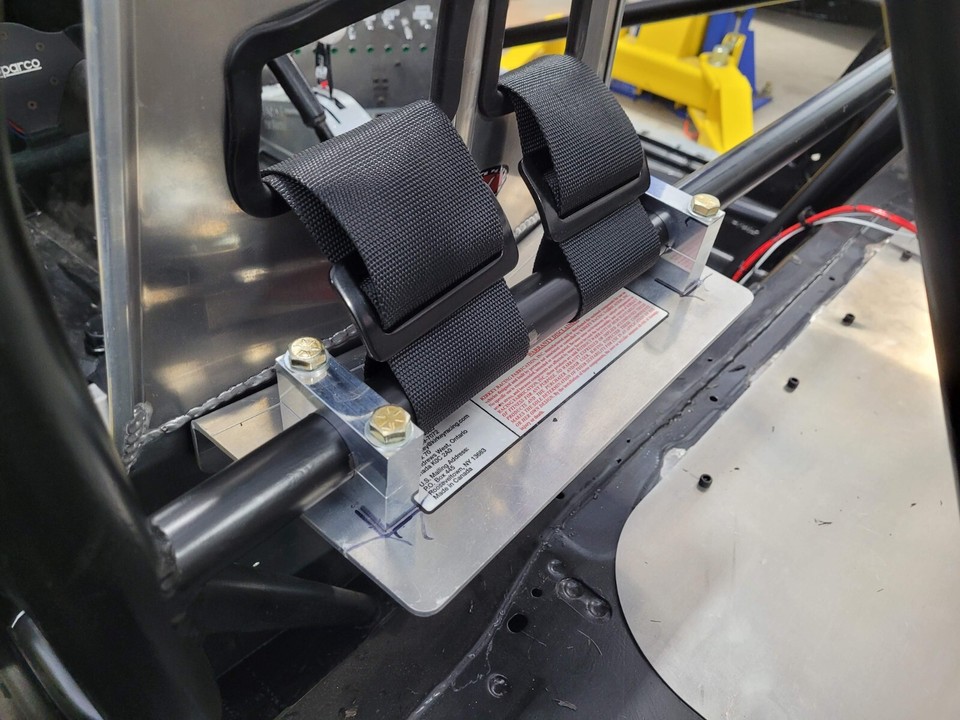 SEAT BACK BRACE MOUNT INSTALATION KIT BILLET CNC FITS KIRKEY UNIVERSAL ...