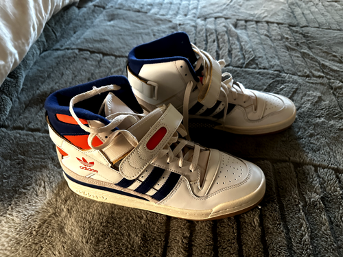 Adidas Forum 84 High Men's Casual Shoes White IE7199 - Size 9 | eBay