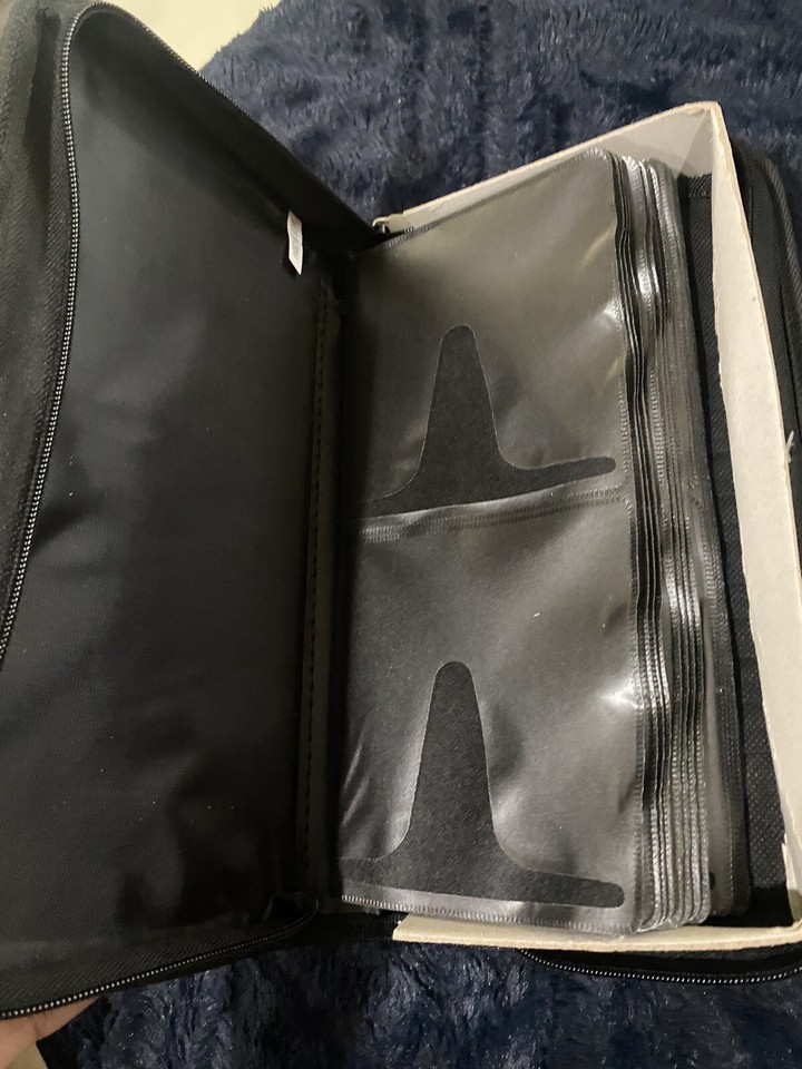 Living Solutions CD/DVD Wallet Storage Capacity Includes An 8 Disc ...