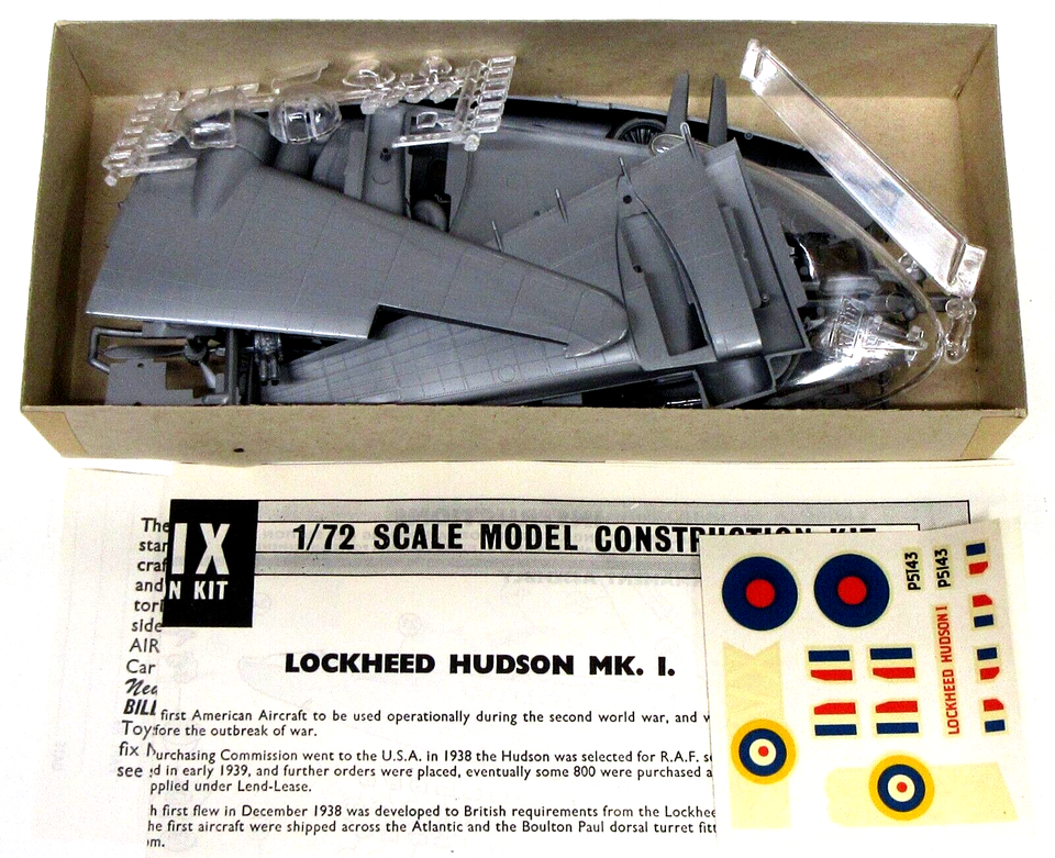 Airfix #386 LOCKHEED HUDSON 1 1:72 model kit parts mint | eBay