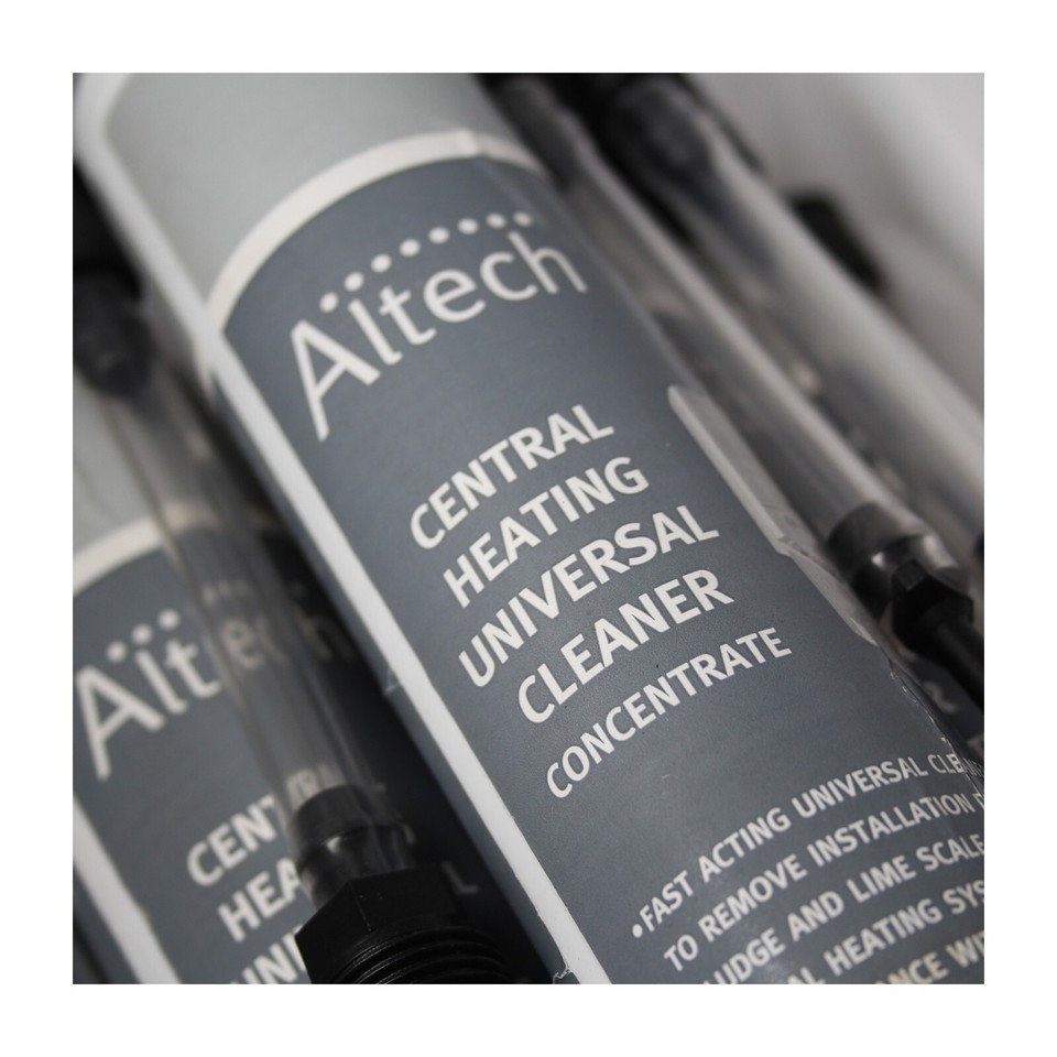 PACK OF 5 ALTECH CONCENTRATE CENTRAL HEATING CLEANER SAME AS FERNOX F3 ...