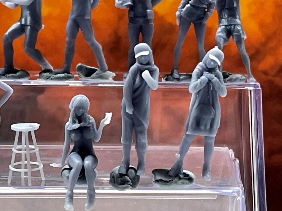1:64 Figures - For Dioramas Miniature Figures 164 Fig Lot 554 | eBay
